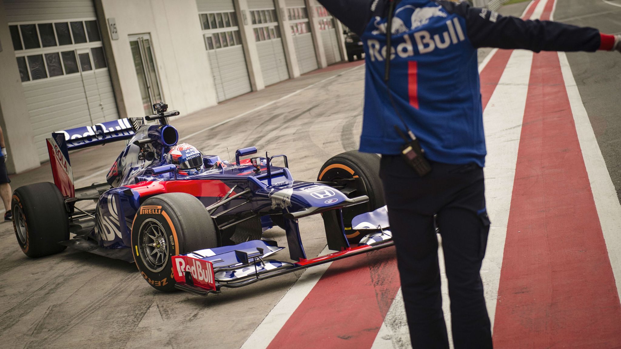 MotoGP champion Marc Marquez tests Toro Rosso F1 car | F1 News | Sky Sports