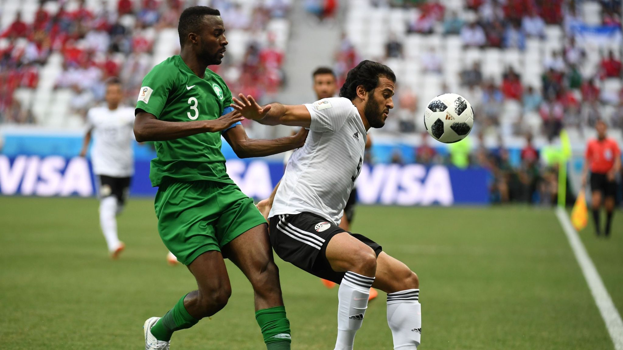 Saudi Arabia 2-1 Egypt: Salem Al-Dawsari's injury-time goal hands Juan ...