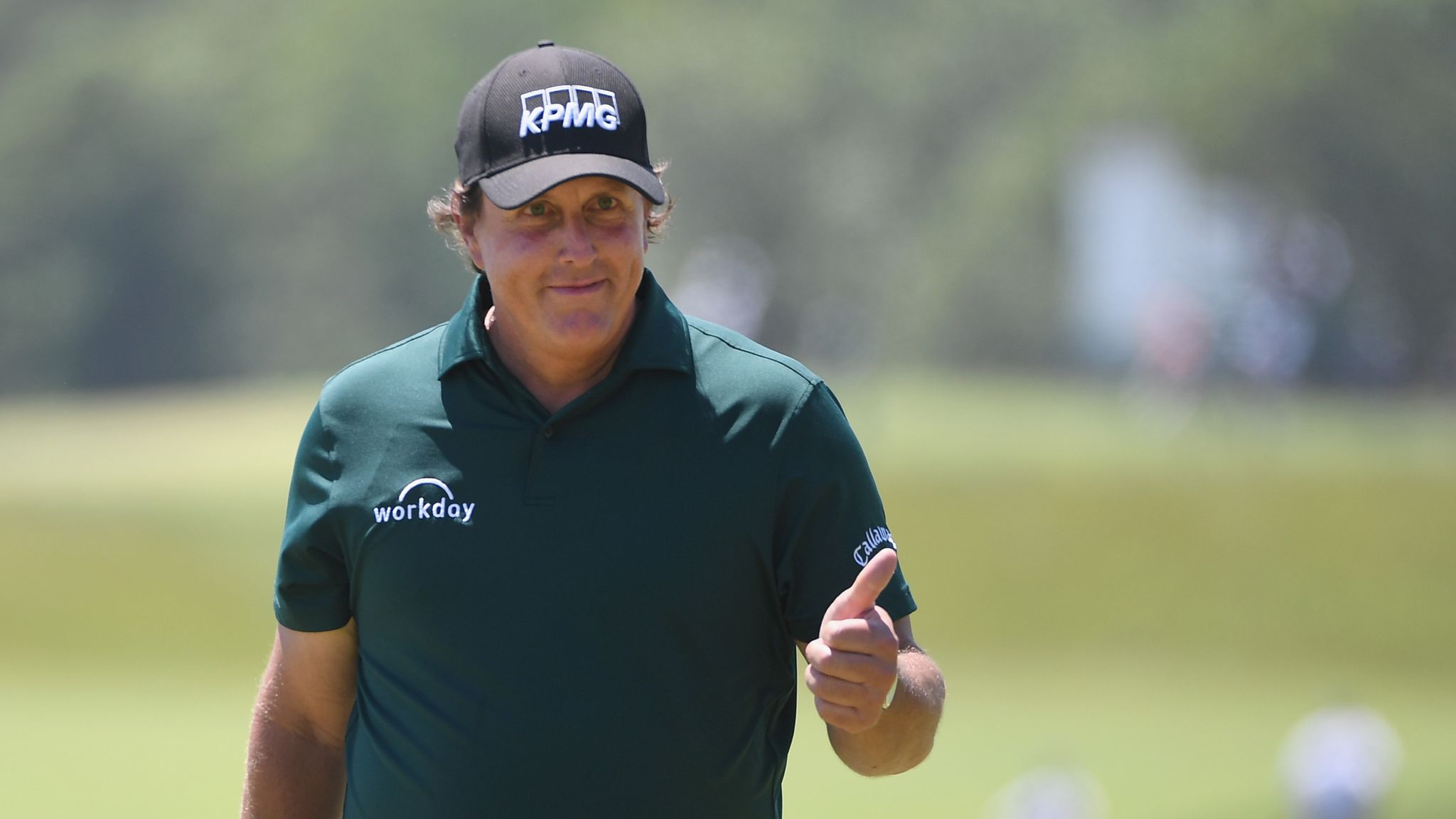 Phil Mickelson incurs bizarre penalty for hitting moving ball at US ...
