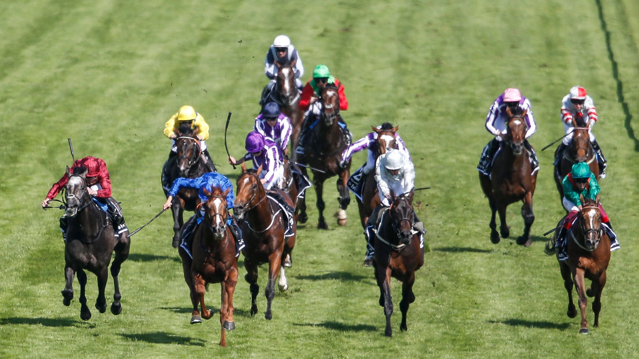 Masar lands Derby for Godolphin in upset at Epsom | Racing News | Sky ...