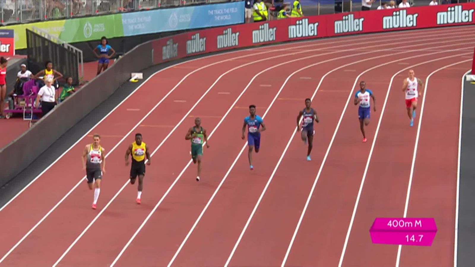 USA take comfortable 400m win | Sky Sports