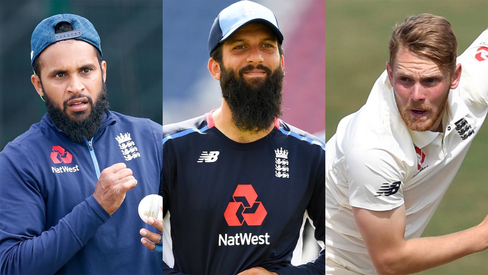 Adil Rashid, Moeen Ali and Jamie Porter in England squad for first Test ...