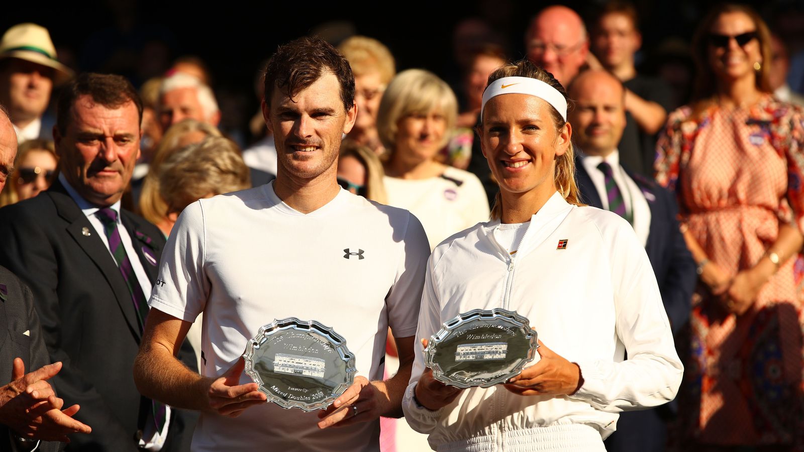 Jamie Murray and Victoria Azarenka defeated in Wimbledon mixed doubles ...