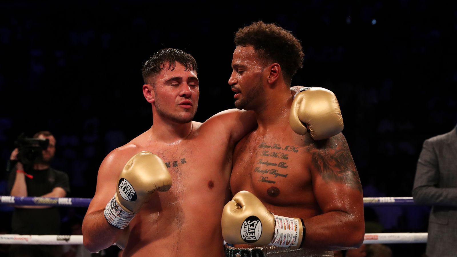 Whyte vs Parker: Dave Allen knocks out Nick Webb | Boxing News | Sky Sports