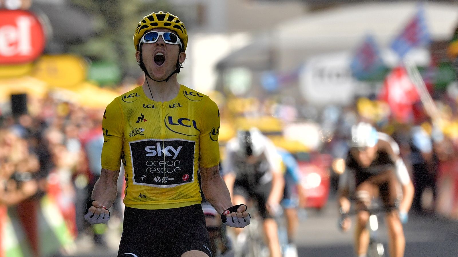 Geraint Thomas climbs to second straight Tour de France stage win on ...