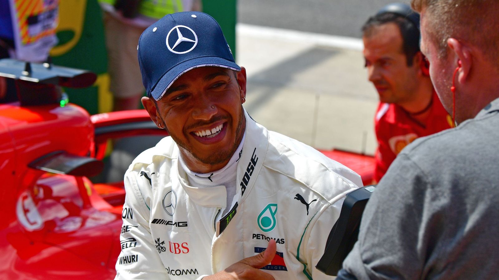 F1 British GP: Lewis Hamilton emotional after 'toughest' pole lap | F1 ...