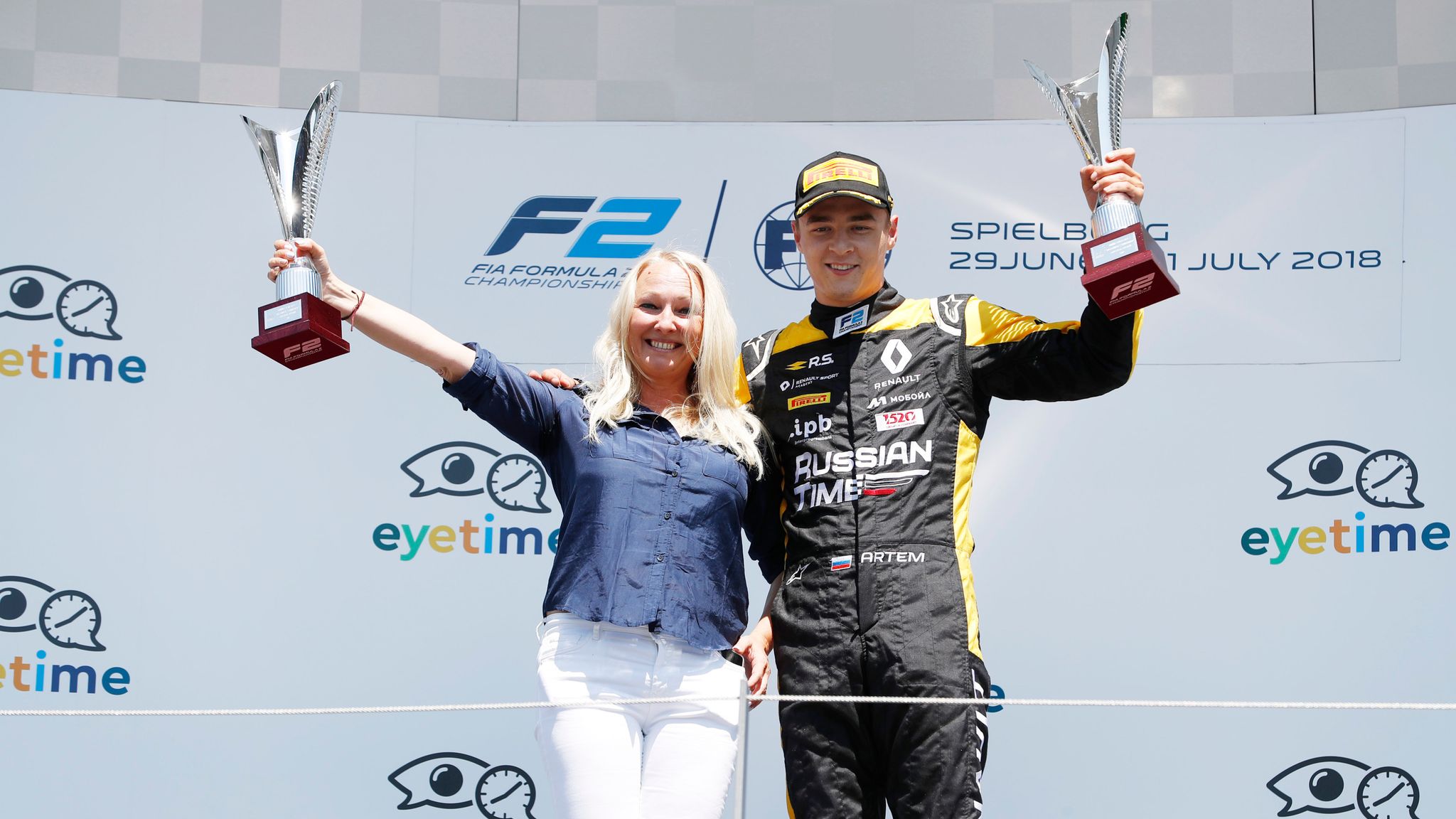 Artem Markelov wins F2 Sprint Race in Austria; George Russell takes ...