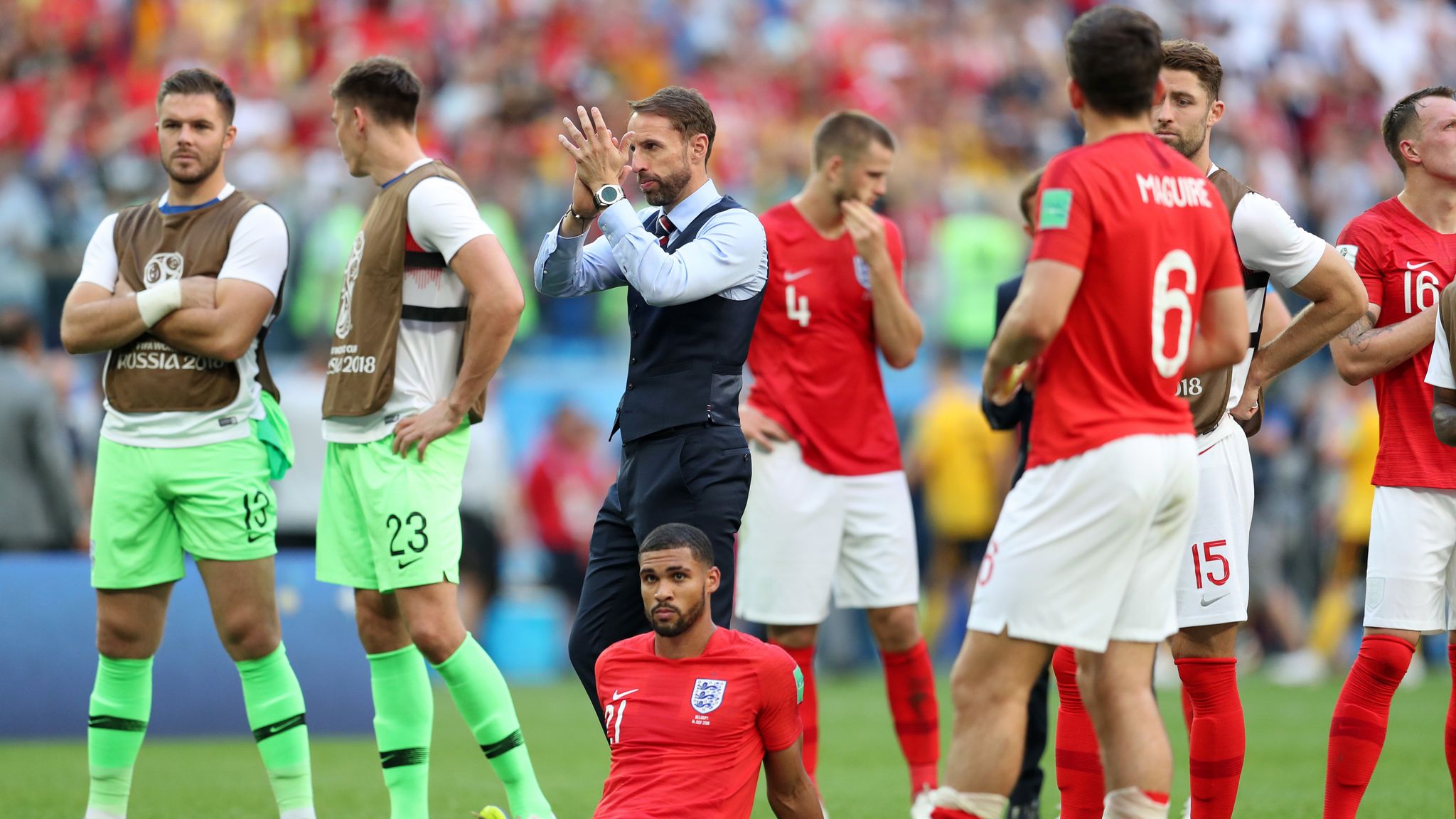 Gareth Southgate 'incredibly proud' as England's World Cup adventure ...