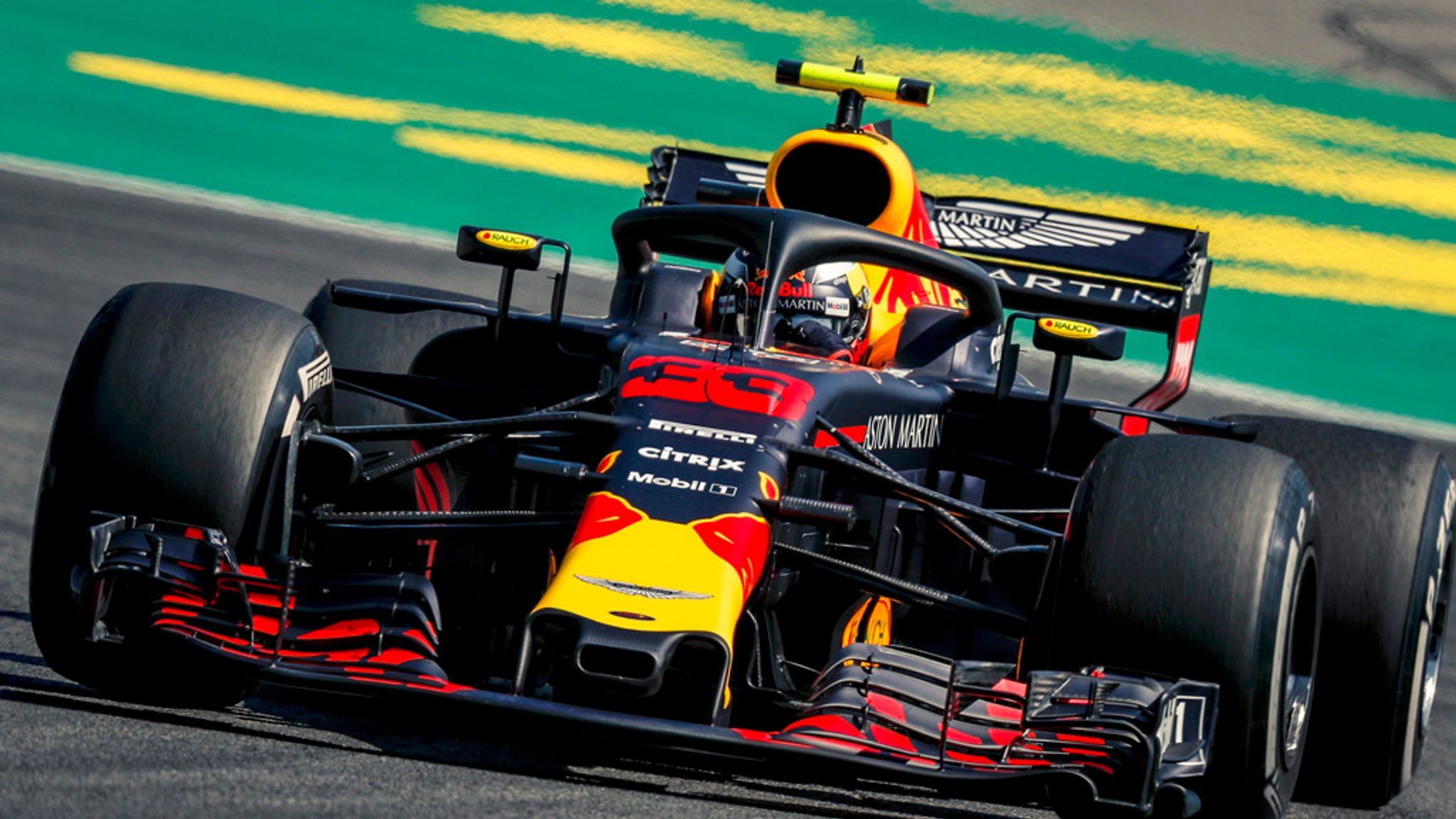 German GP Practice Two: Max Verstappen just ahead of Lewis Hamilton ...