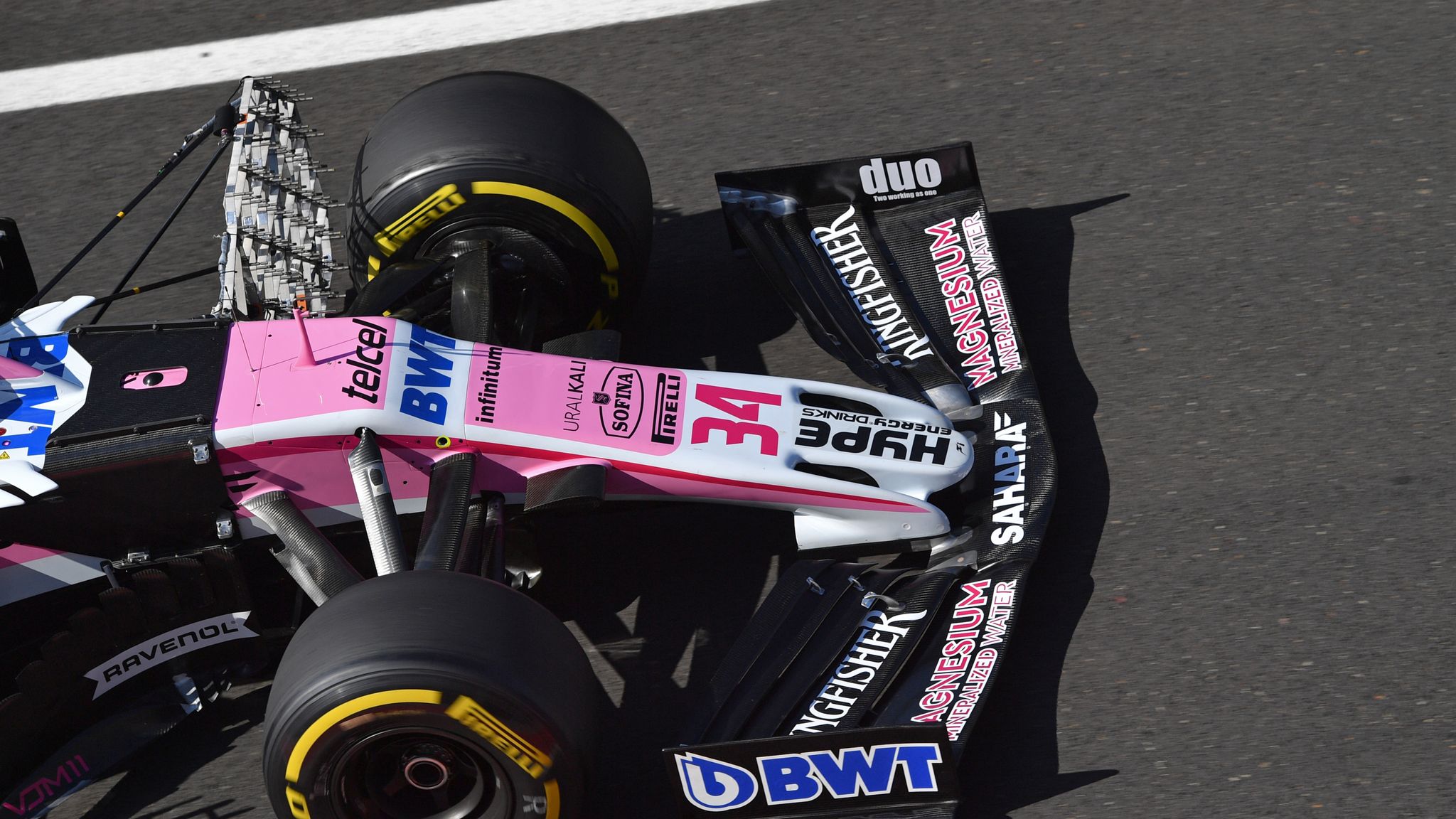 F1 2019: New-look front wings for next season debut at Testing | F1 ...