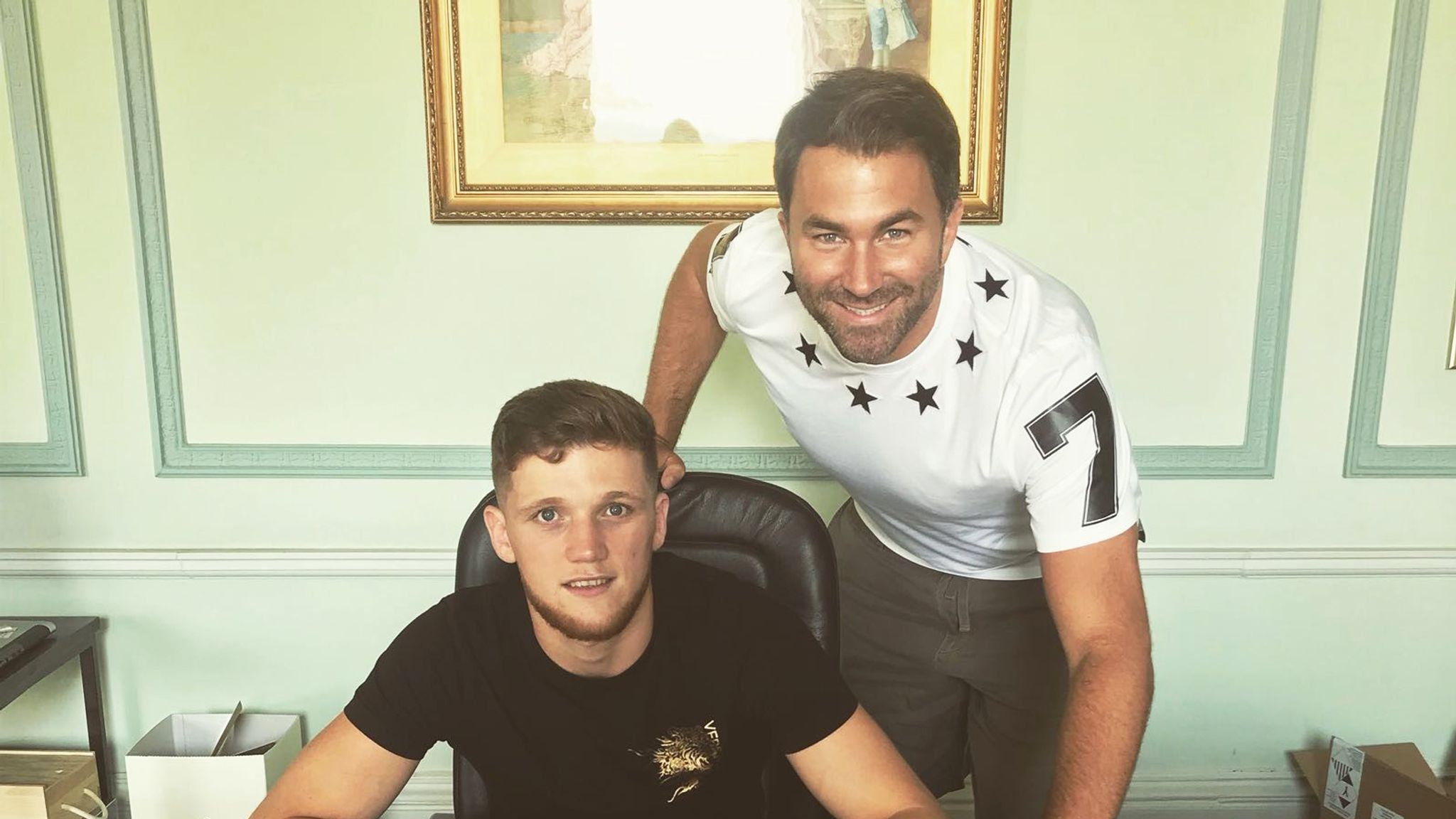 Matchroom Boxing have signed Commonwealth Games medallist John Docherty ...