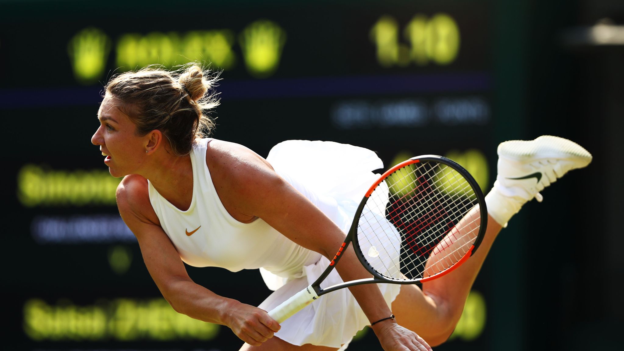 Simona Halep through to Wimbledon third round | Tennis News | Sky Sports