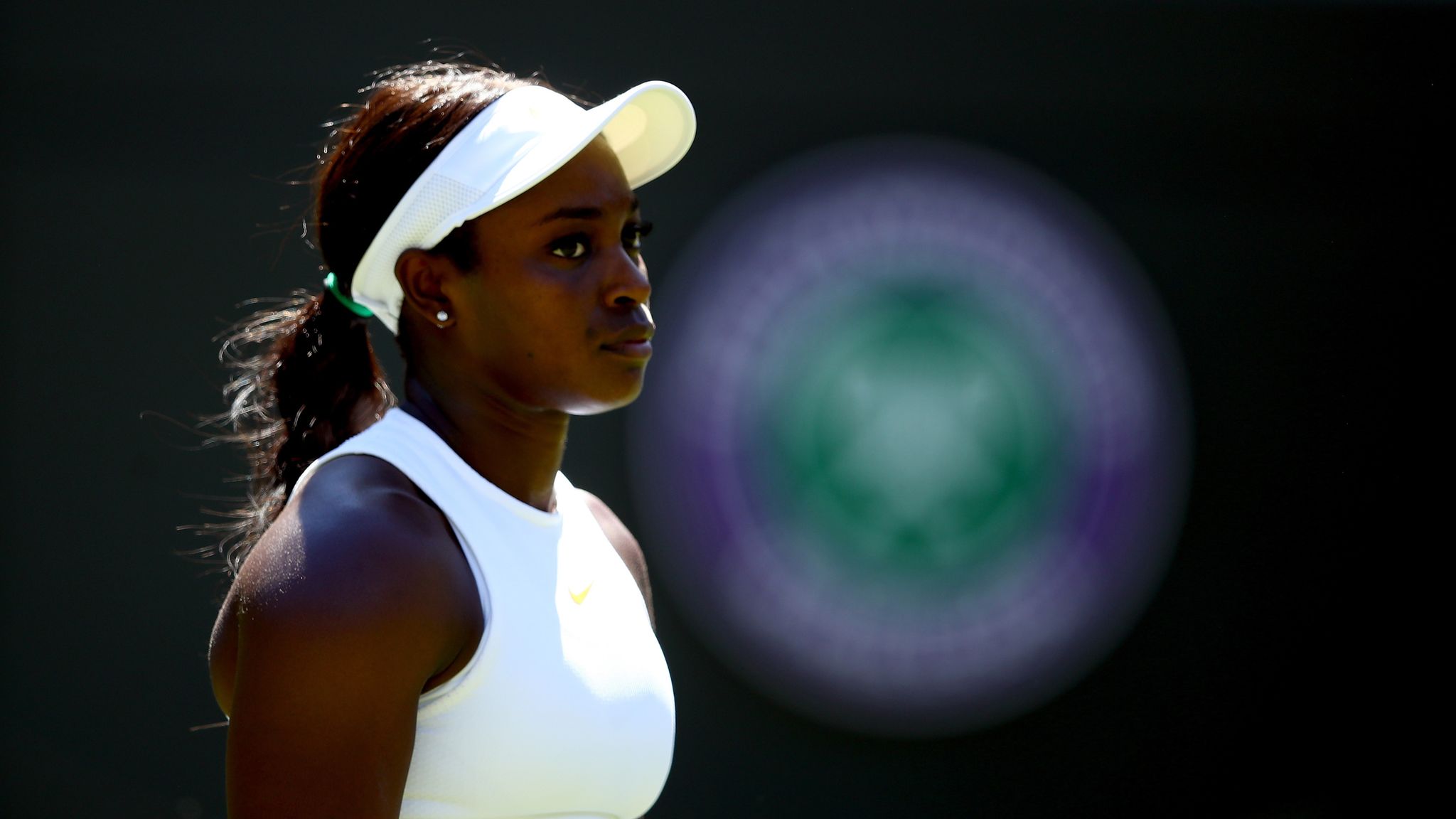 Sloane Stephens exits Wimbledon after first round defeat to Donna Vekic ...