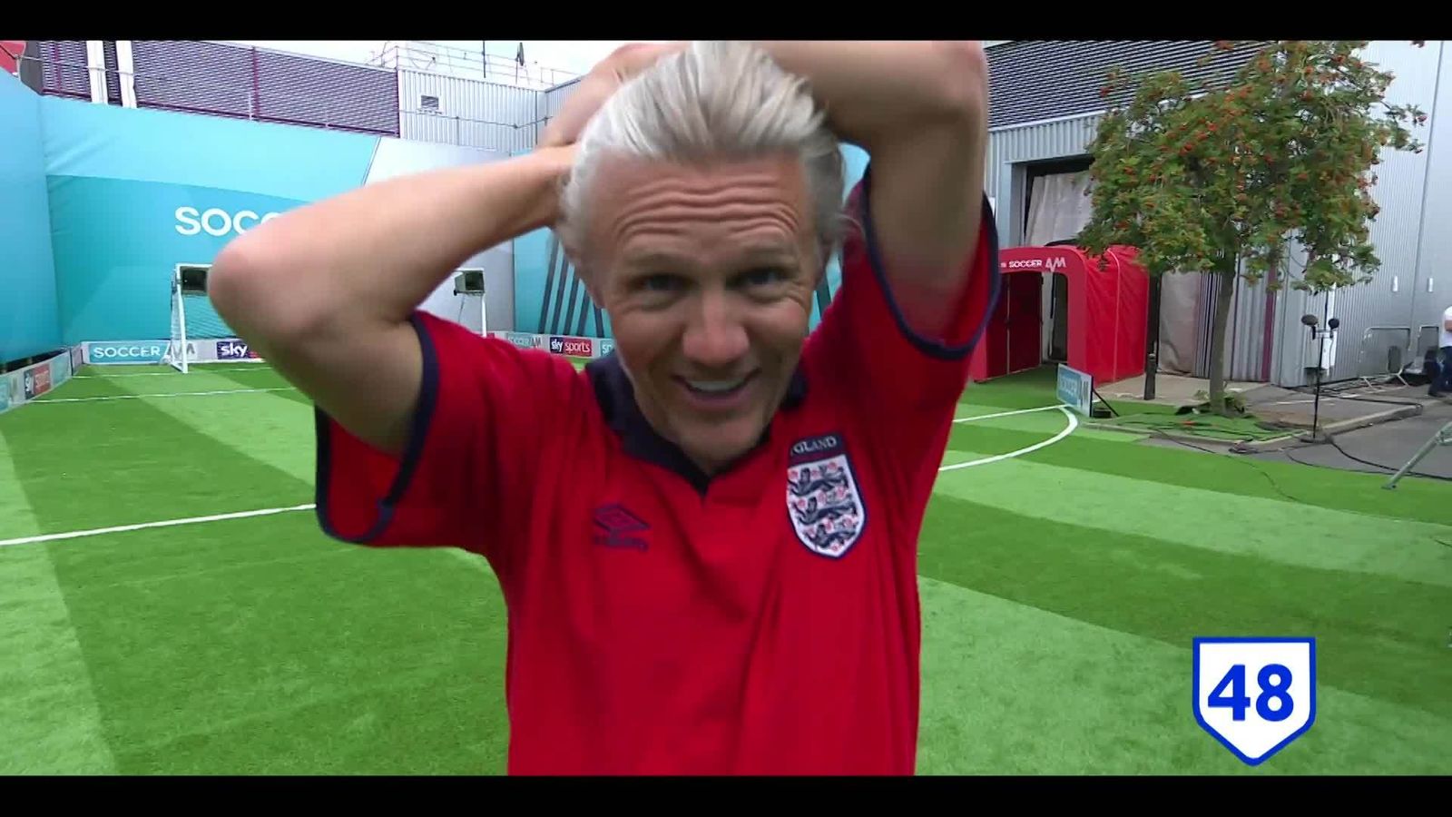 Bullard Recreates: Jamie Redknapp's England goal | Football News | Sky ...