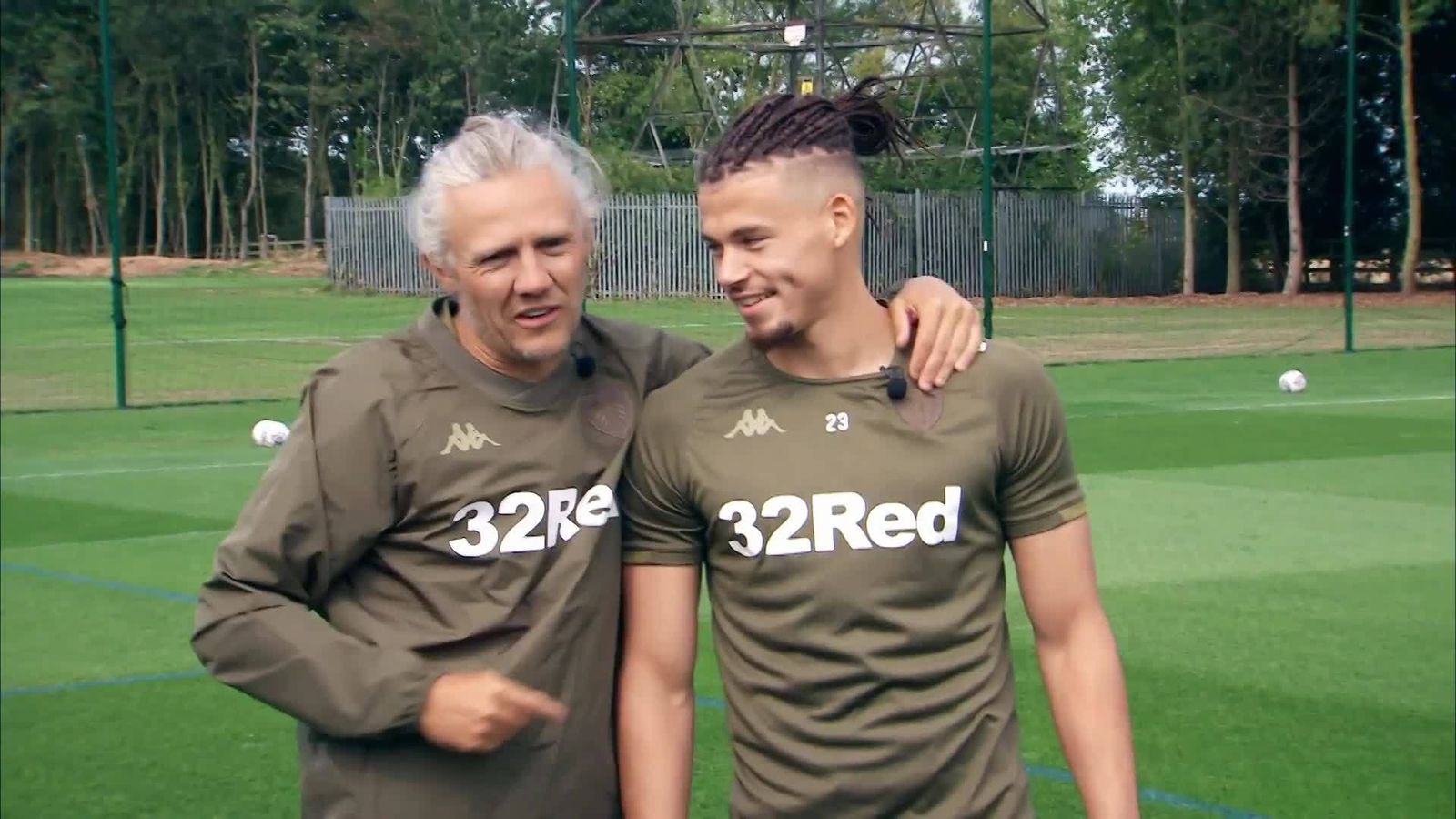 WATCH: You Know The Drill - Leeds' Kemar Roofe and Lewis Baker ...