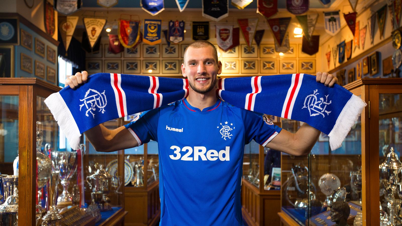 Borna Barisic signs for Rangers from NK Osijek on four-year deal ...