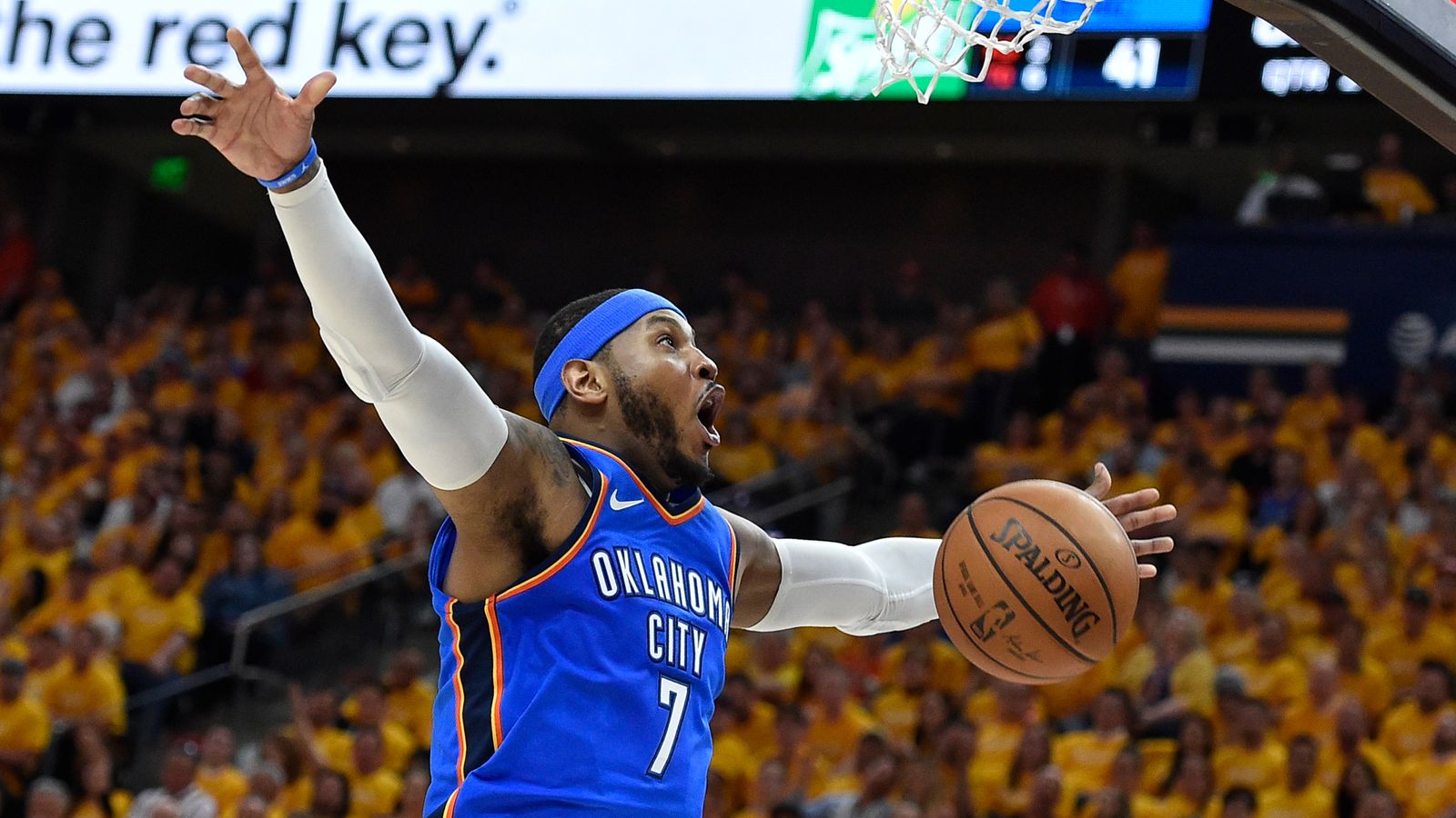 Carmelo Anthony joins Houston Rockets on one-year deal | Basketball ...