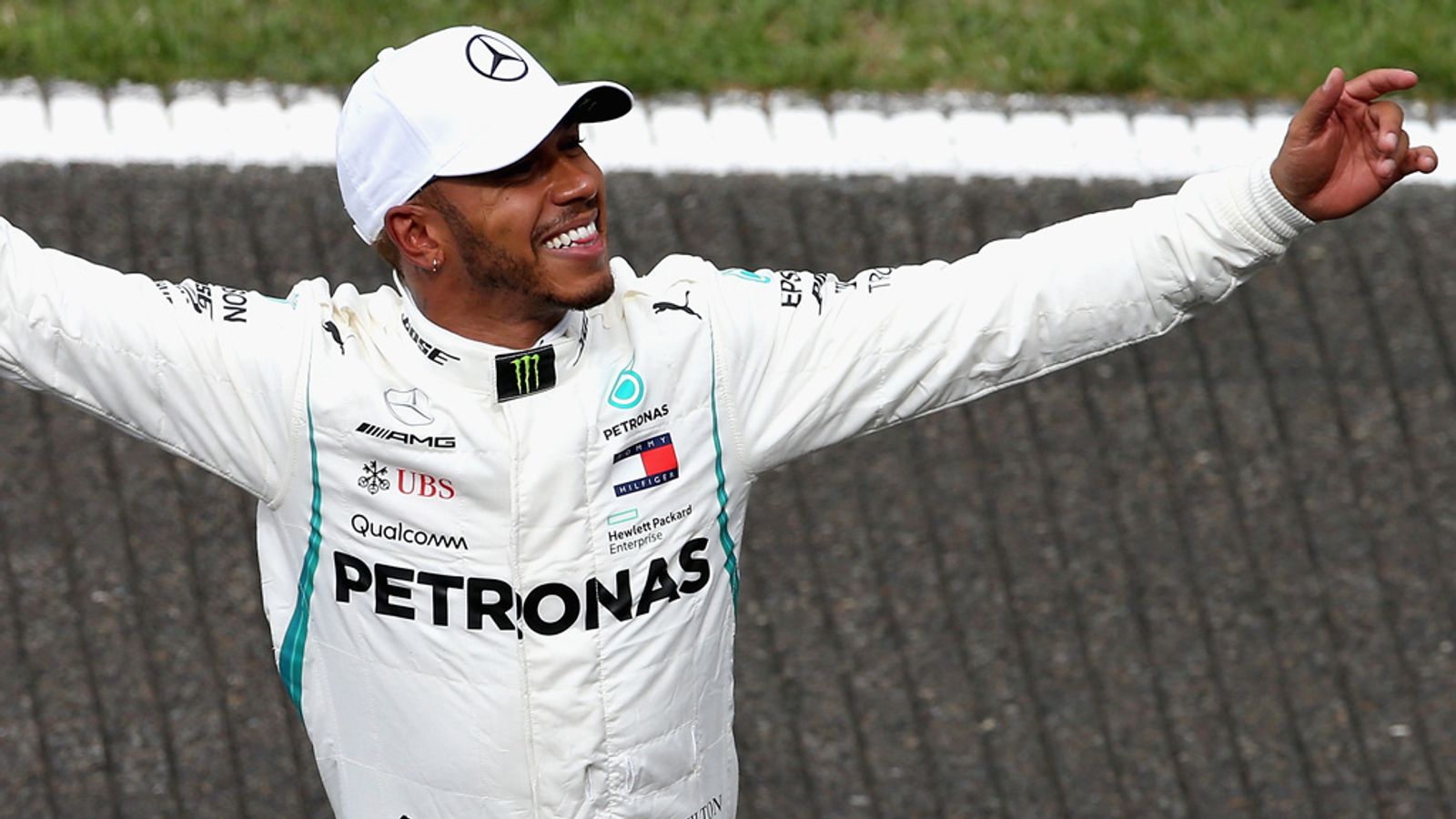 Belgian GP: Lewis Hamilton jubilant with 'hardest' pole position | F1 ...
