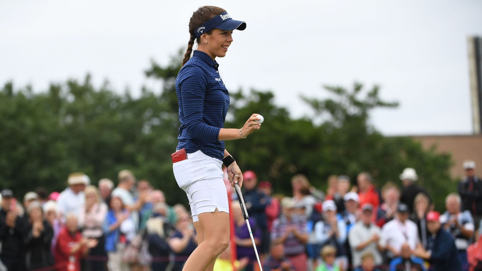 Ricoh Women's Open: Georgia Hall one back from Pornanong Phatlum | Golf ...