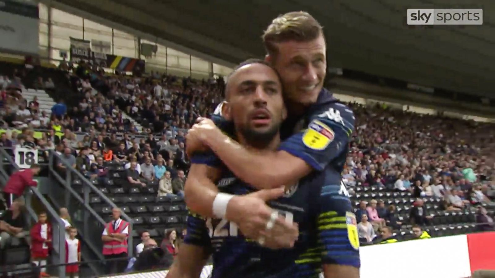 Derby 1-4 Leeds: Kemar Roofe fires double as Leeds romp to victory ...