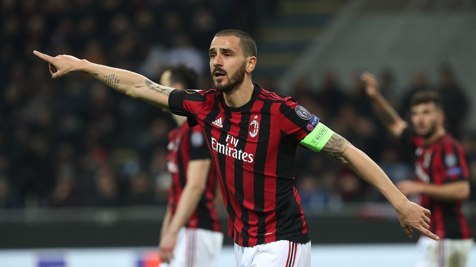 AC Milan defender Leonardo Bonucci arrives for Juventus medical ...