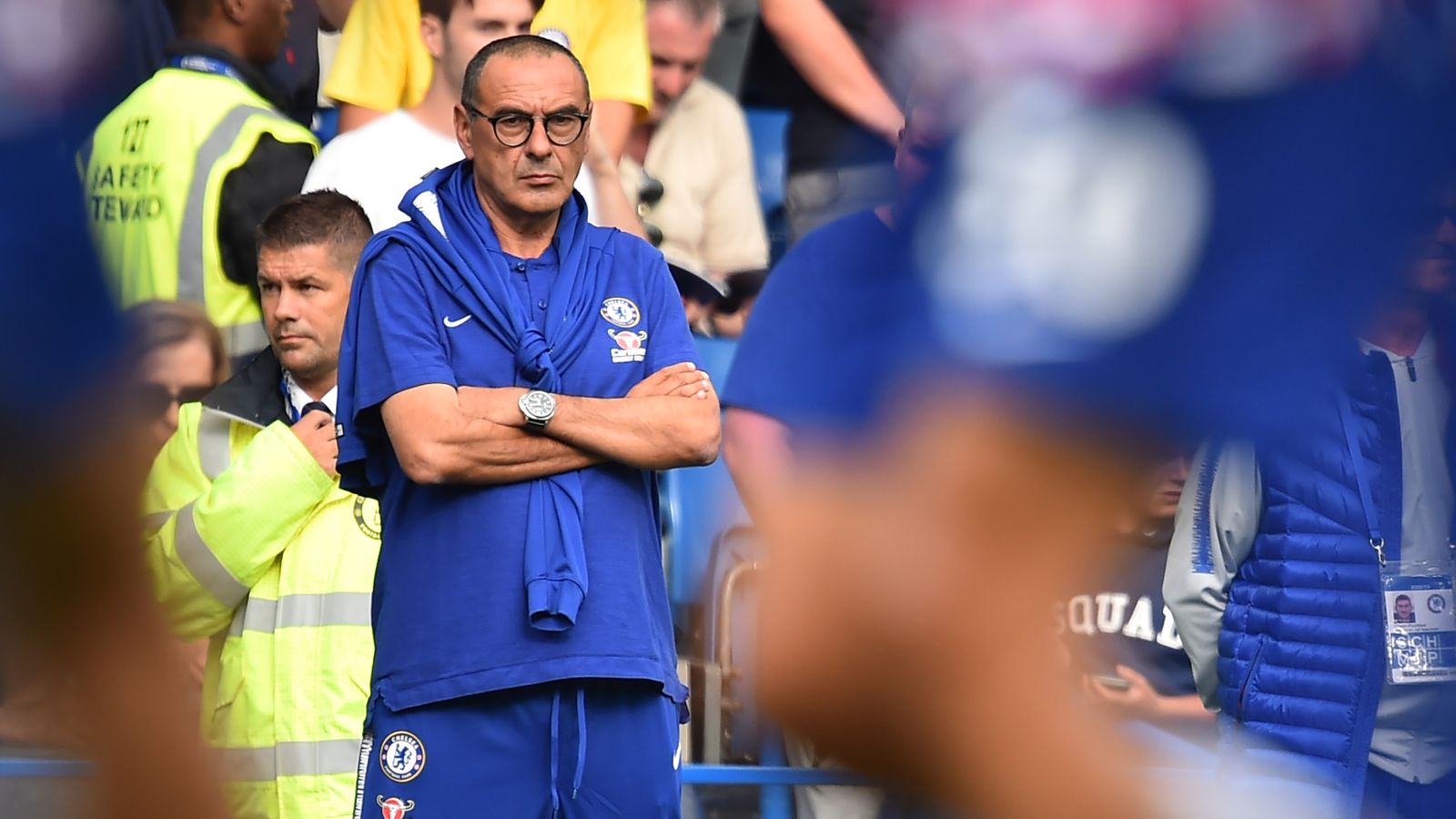 Chelsea boss Maurizio Sarri resists urge to smoke during win over ...