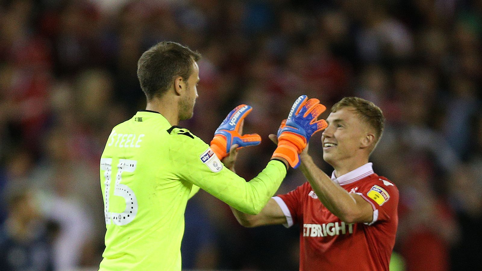 Nottingham Forest 1-1 Bury (10-9 pens): Goalkeeper Luke Steele the hero ...