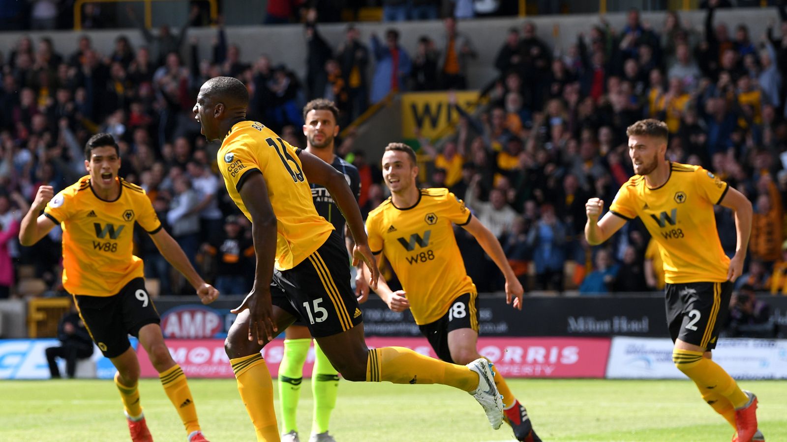 WATCH: Hand of Boly puts Wolves ahead vs Manchester City | Football ...