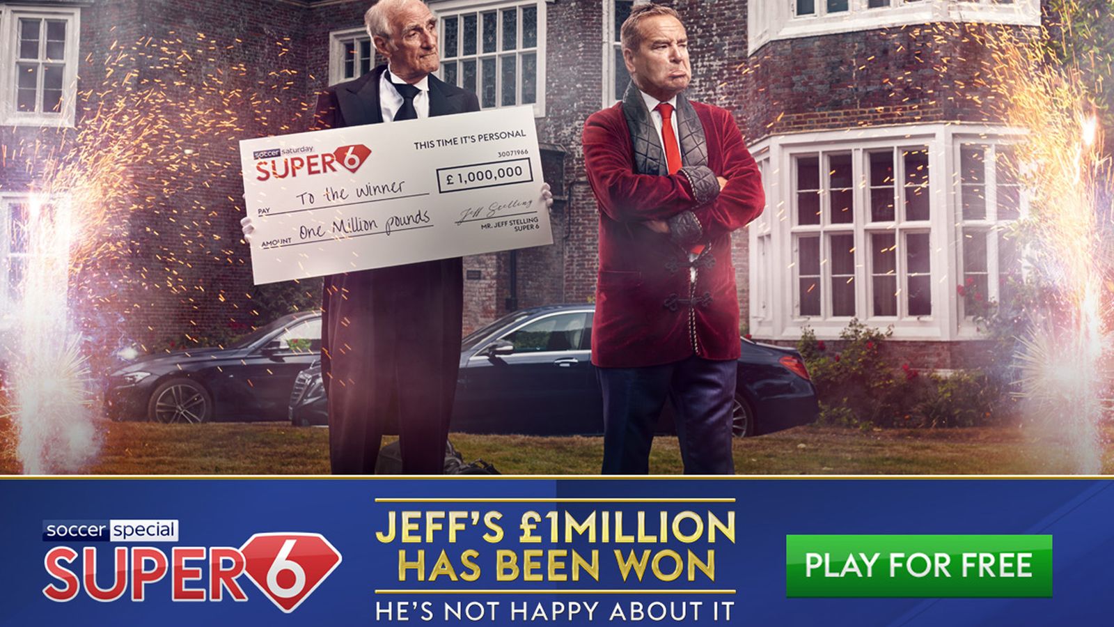 Three players share £1m Soccer Saturday Super 6 jackpot | Football News ...
