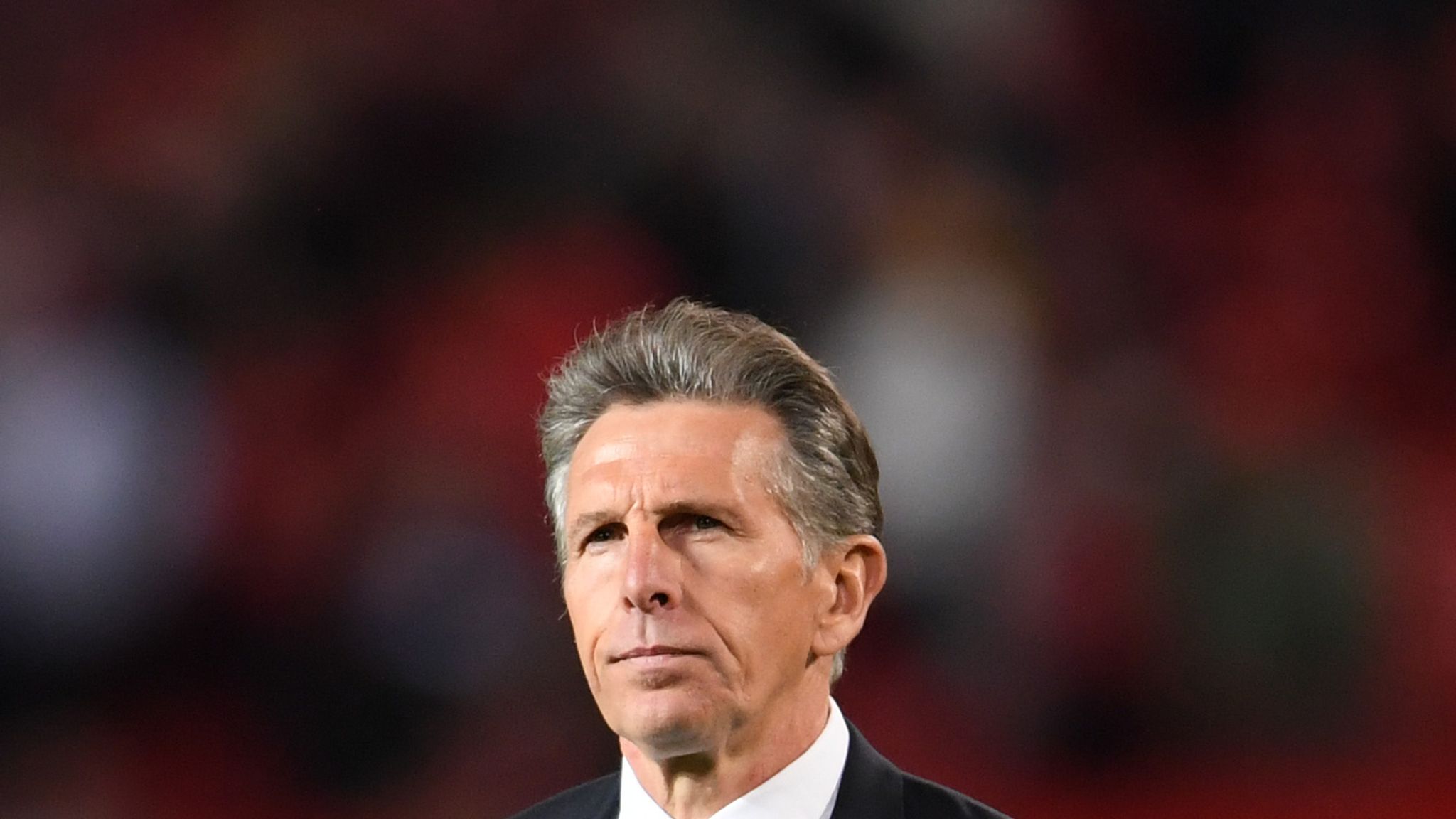 Claude Puel optimistic Leicester can end Manchester United run ...