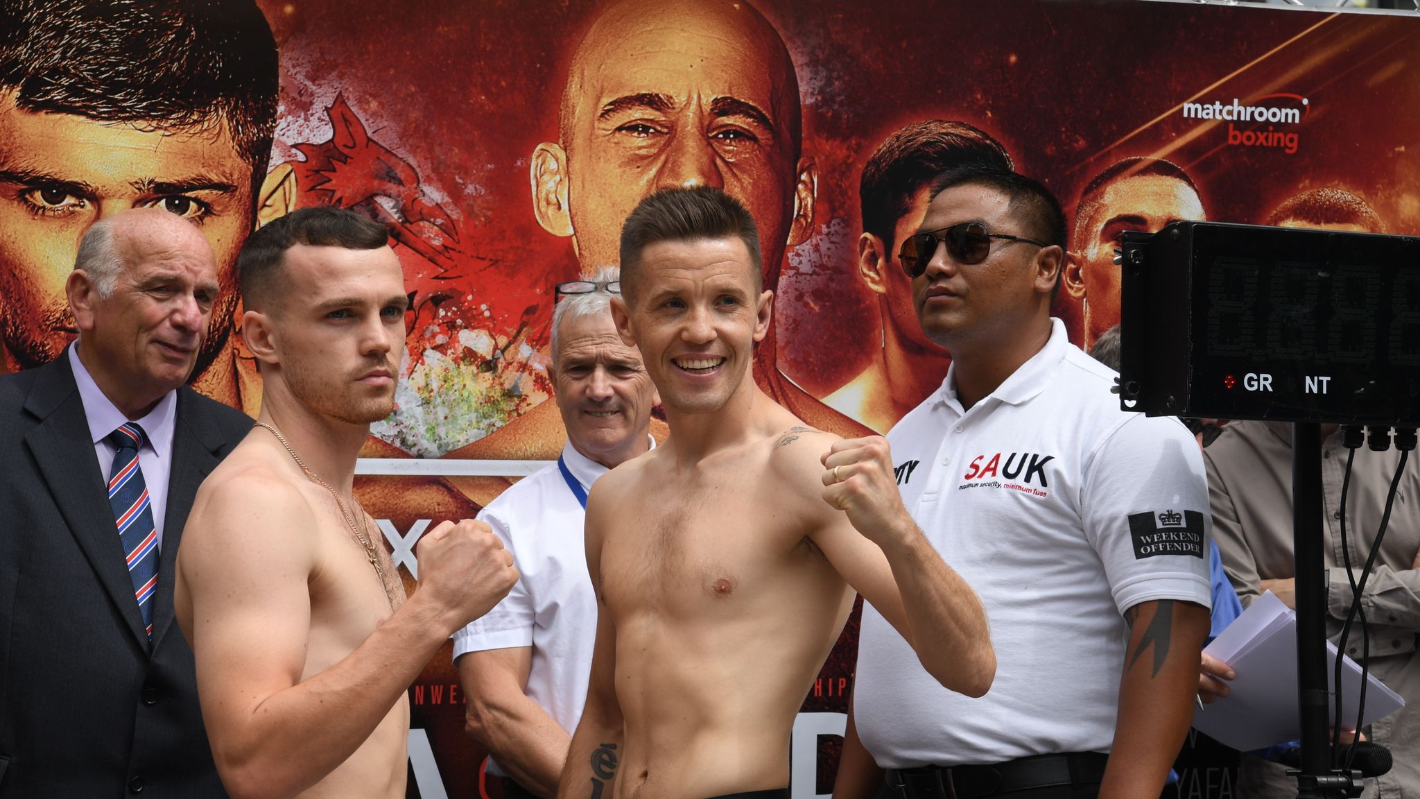 Cordina vs Dodd: Joe Cordina and Sean Dodd make the lightweight limit ...