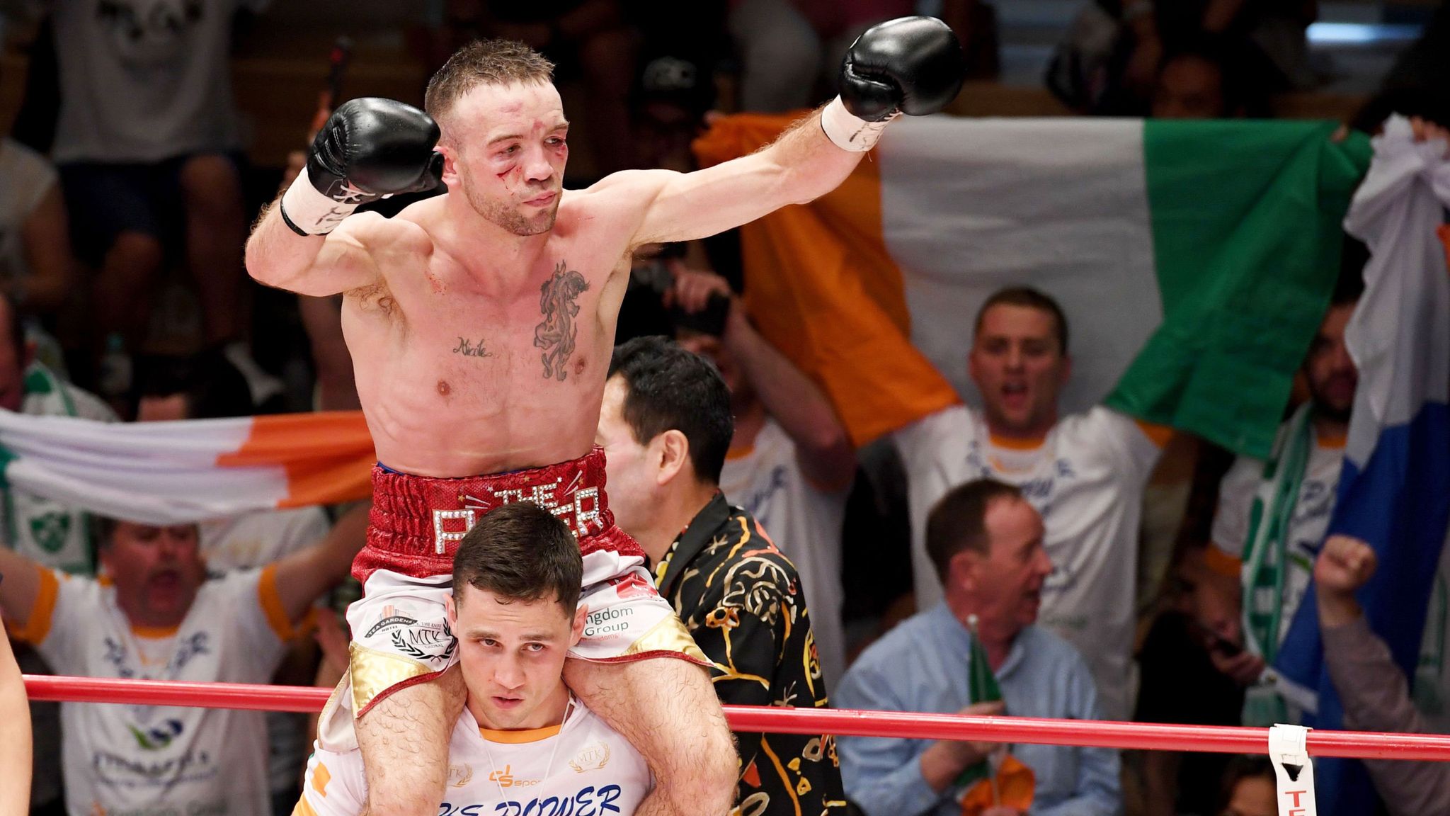 Ireland's TJ Doheny claims IBF title after points win over Ryosuke ...