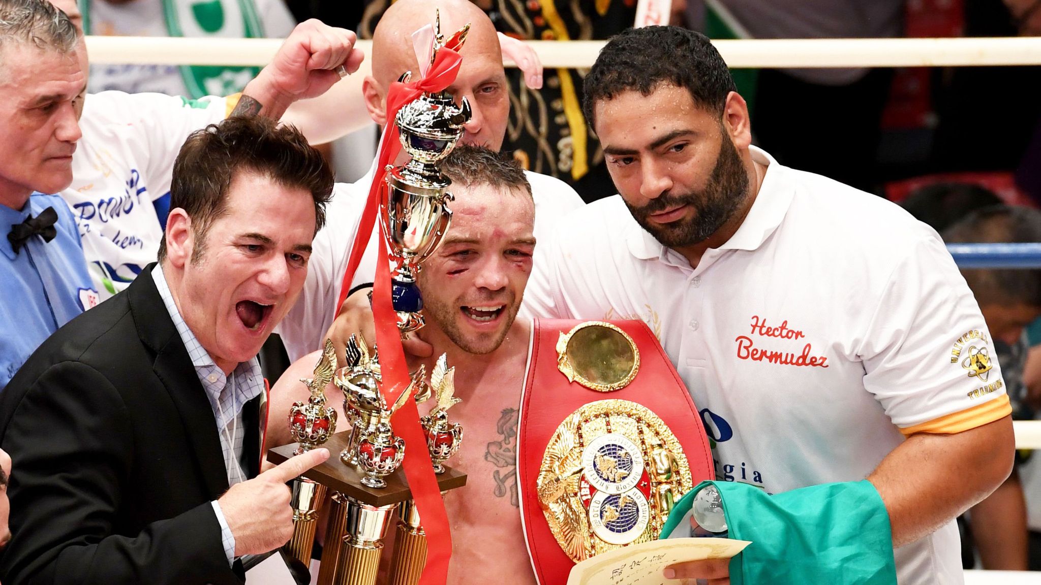 Ireland's TJ Doheny claims IBF title after points win over Ryosuke ...