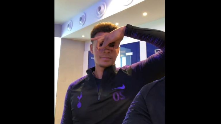 Dele Alli's new goal celebration | Football News | Sky Sports