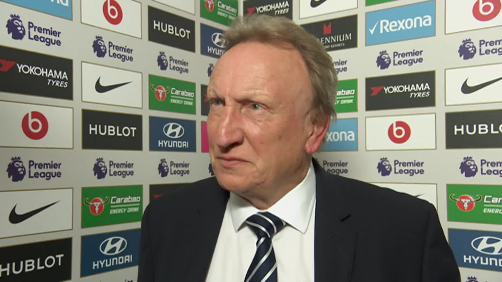 Neil Warnock calls Chelsea defeat 'harsh' after Cardiff concede two ...