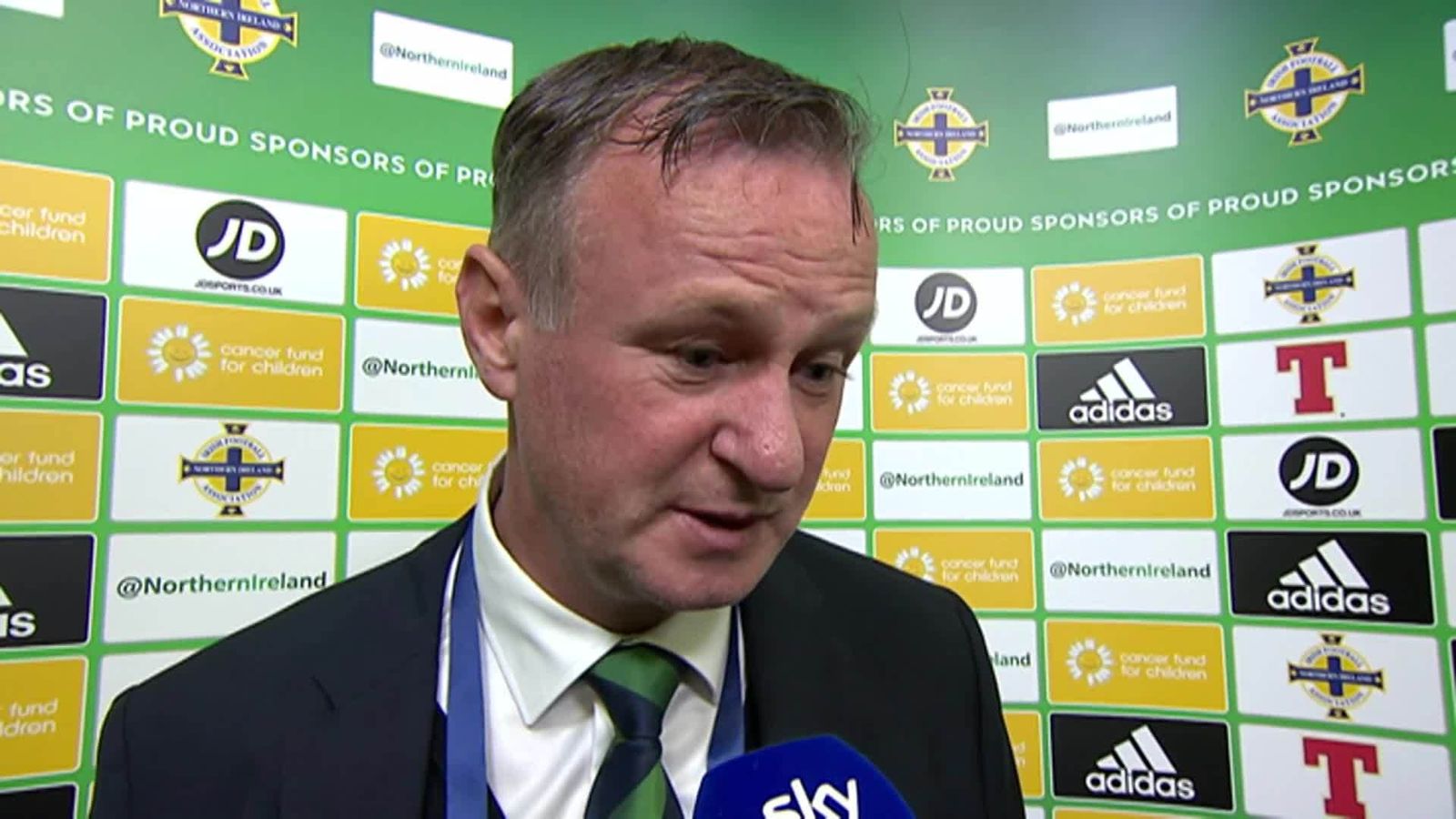 Northern Ireland striker Gavin Whyte praised by Michael O'Neill after ...
