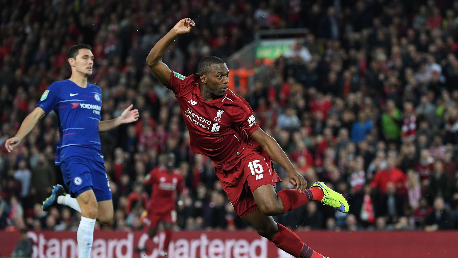 Daniel Sturridge misses sitter in Liverpool defeat by Chelsea ...