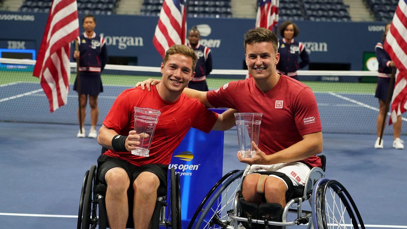 Alfie Hewett reflects on double US Open triumph | Tennis News | Sky Sports Alfie Hewett reflects on double US Open triumph | Tennis News | Sky Sports