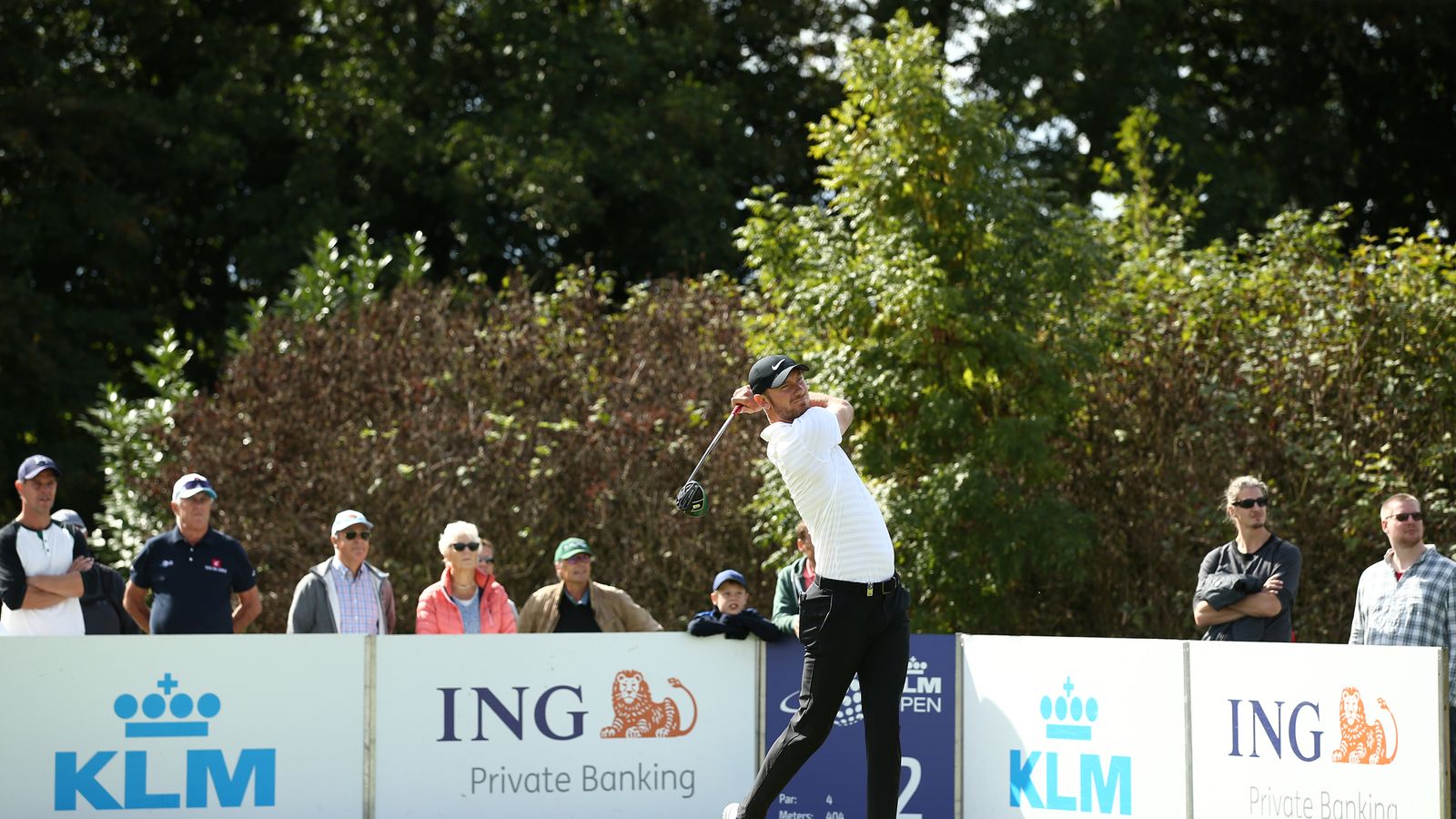 KLM Open: Chris Wood one ahead; Jonathan Thomson in contention | Golf ...