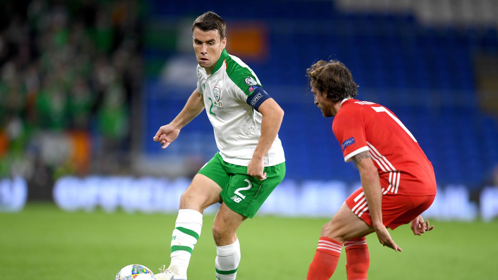 Seamus Coleman says Republic of Ireland are in a transition period ...