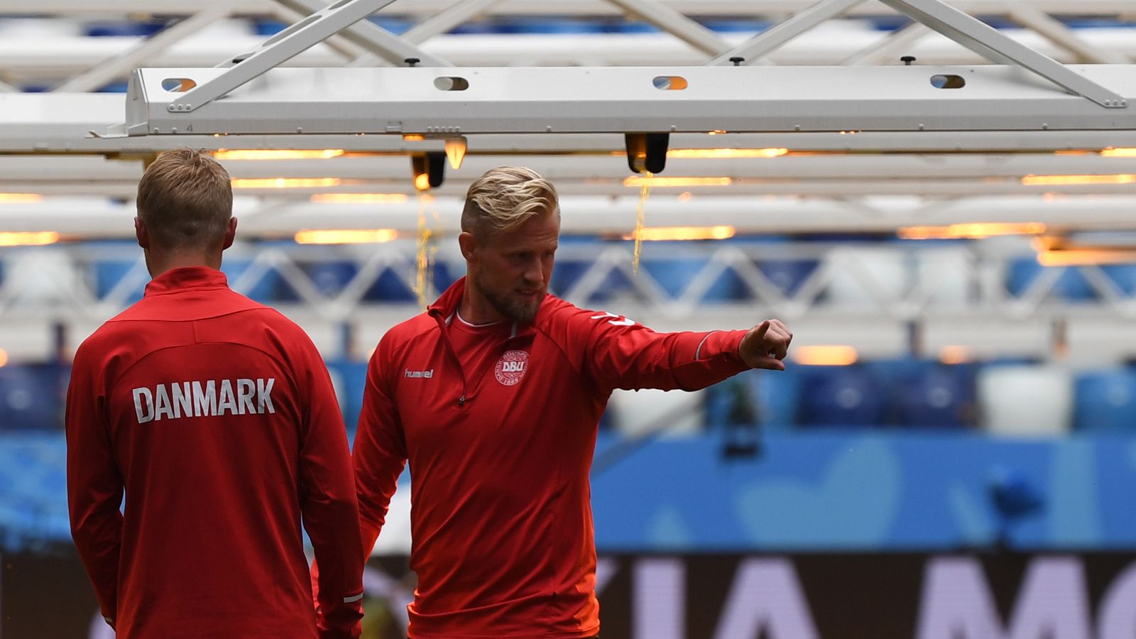 Denmark manager John Jensen praises 'heroes' after 'best defeat ...