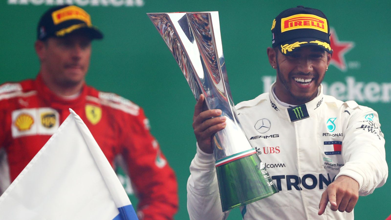Italian GP: Lewis Hamilton enjoys 'magic' touch to outwit Ferrari | F1 ...