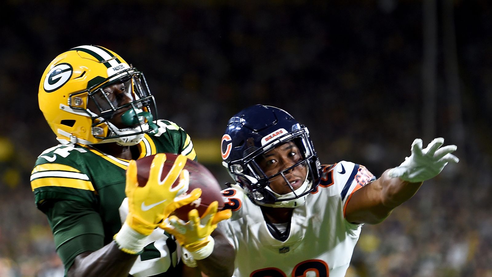 Chicago Bears 23-24 Green Bay Packers: Aaron Rodgers leads incredible ...