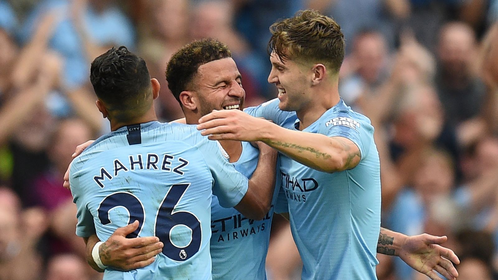 Manchester City 2-1 Newcastle United: Kyle Walker stunner seals win ...
