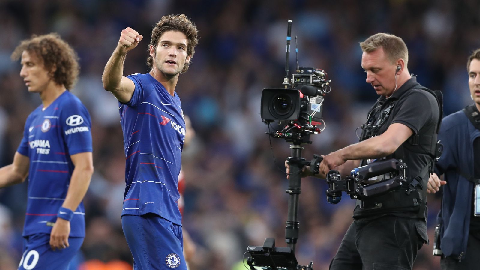 Marcos Alonso signs new Chelsea deal until 2023 | Football News | Sky ...