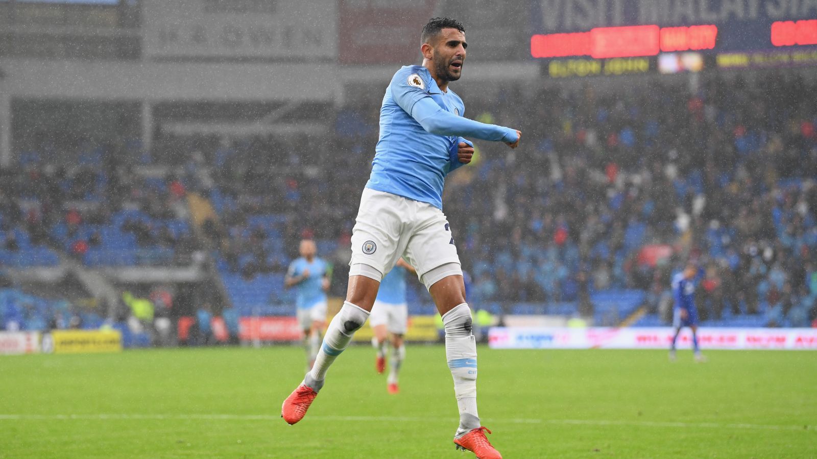 Riyad Mahrez adapting to life at Man City after Cardiff brace ...