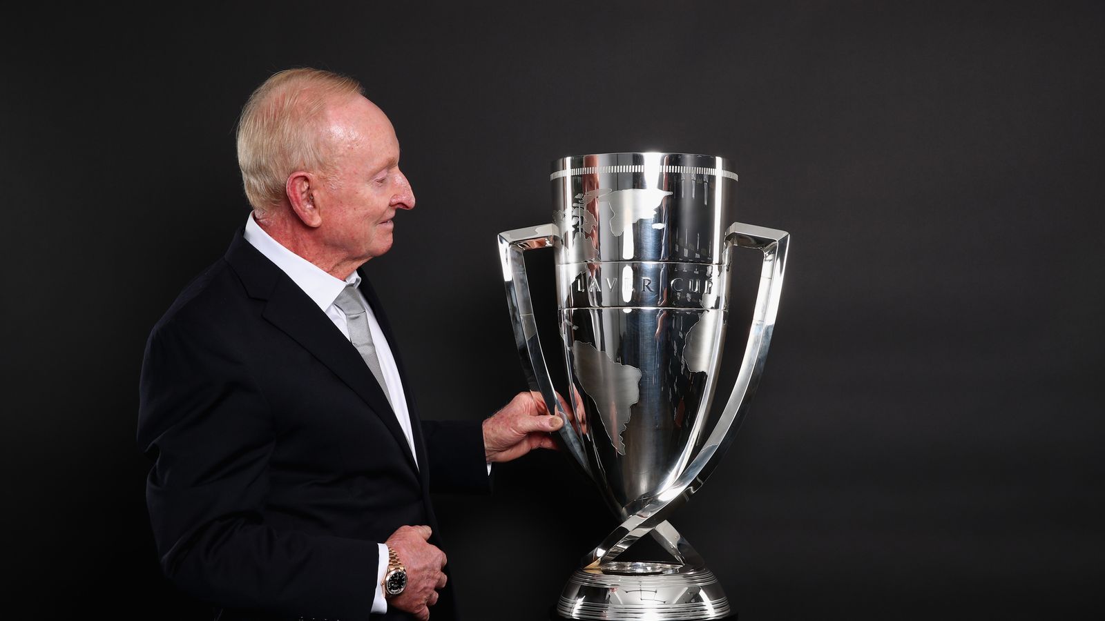 Rod Laver is a true legend of tennis with 11 Grand Slam titles to his ...