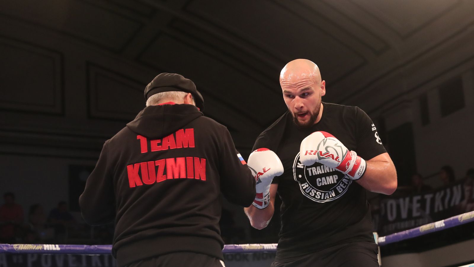 Joshua vs Povetkin: Unbeaten visitors Sergey Kuzmin and Shakhram ...