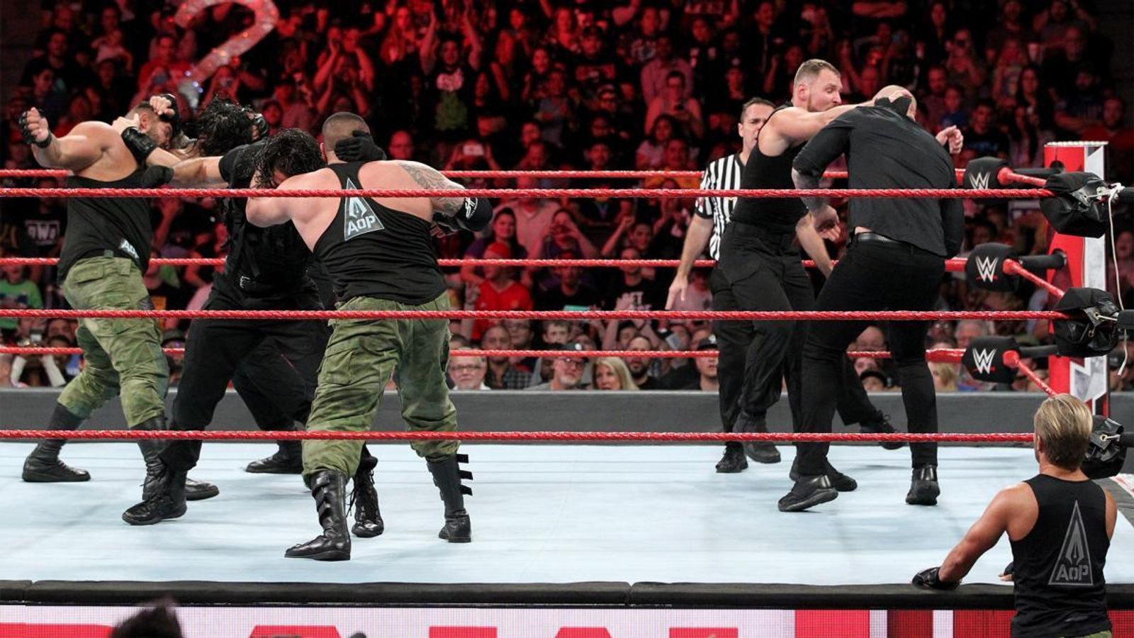 WWE Raw: The Shield stand tall despite efforts to divide them | Snooker ...