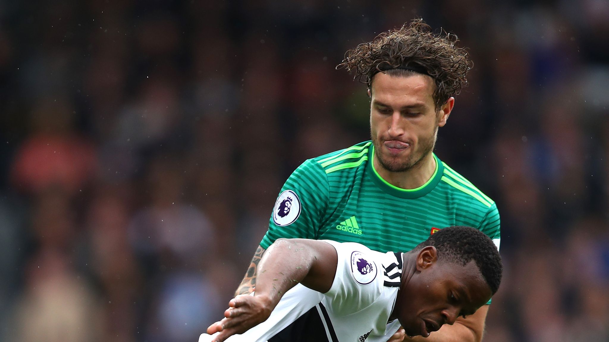 Watford defender Daryl Janmaat set for six weeks out with knee injury ...
